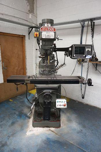 1998 XYZ 1500 CNC turret mill - JR Machines Limited