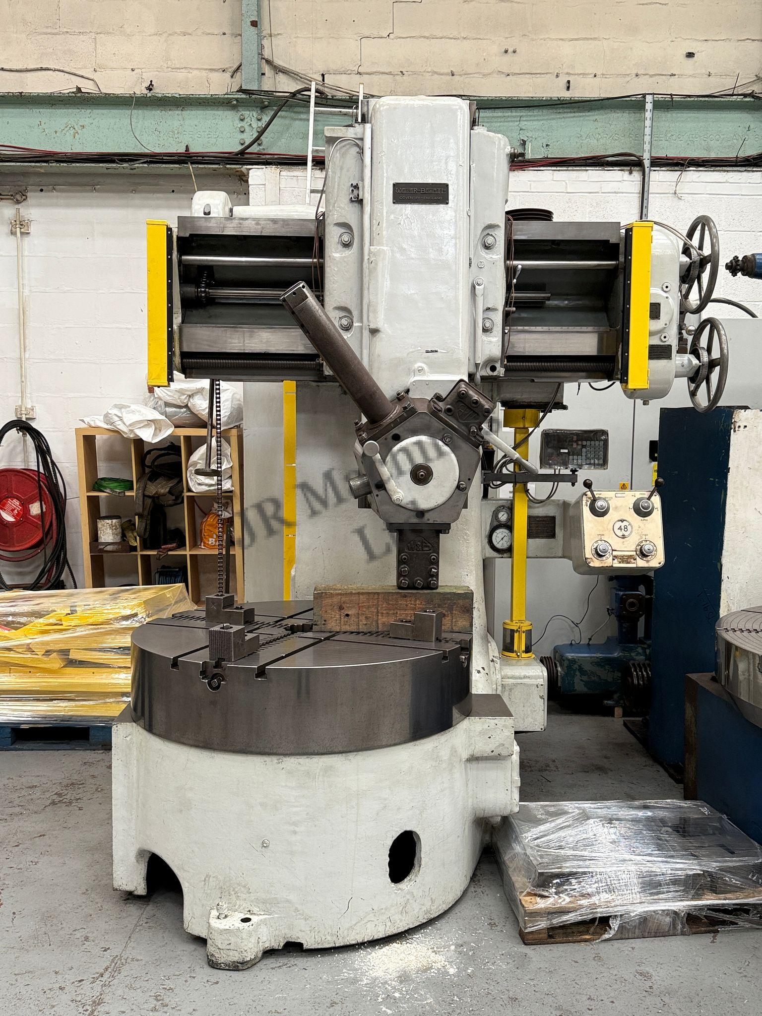 WEBSTER & BENNETT 48'' Fixed VTL - JR Machines Limited